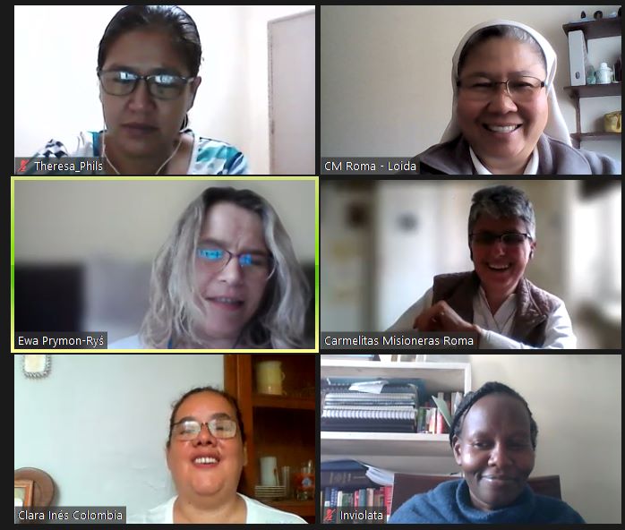 A flor que brota da unidade - Irmãs Missionárias Carmelitas